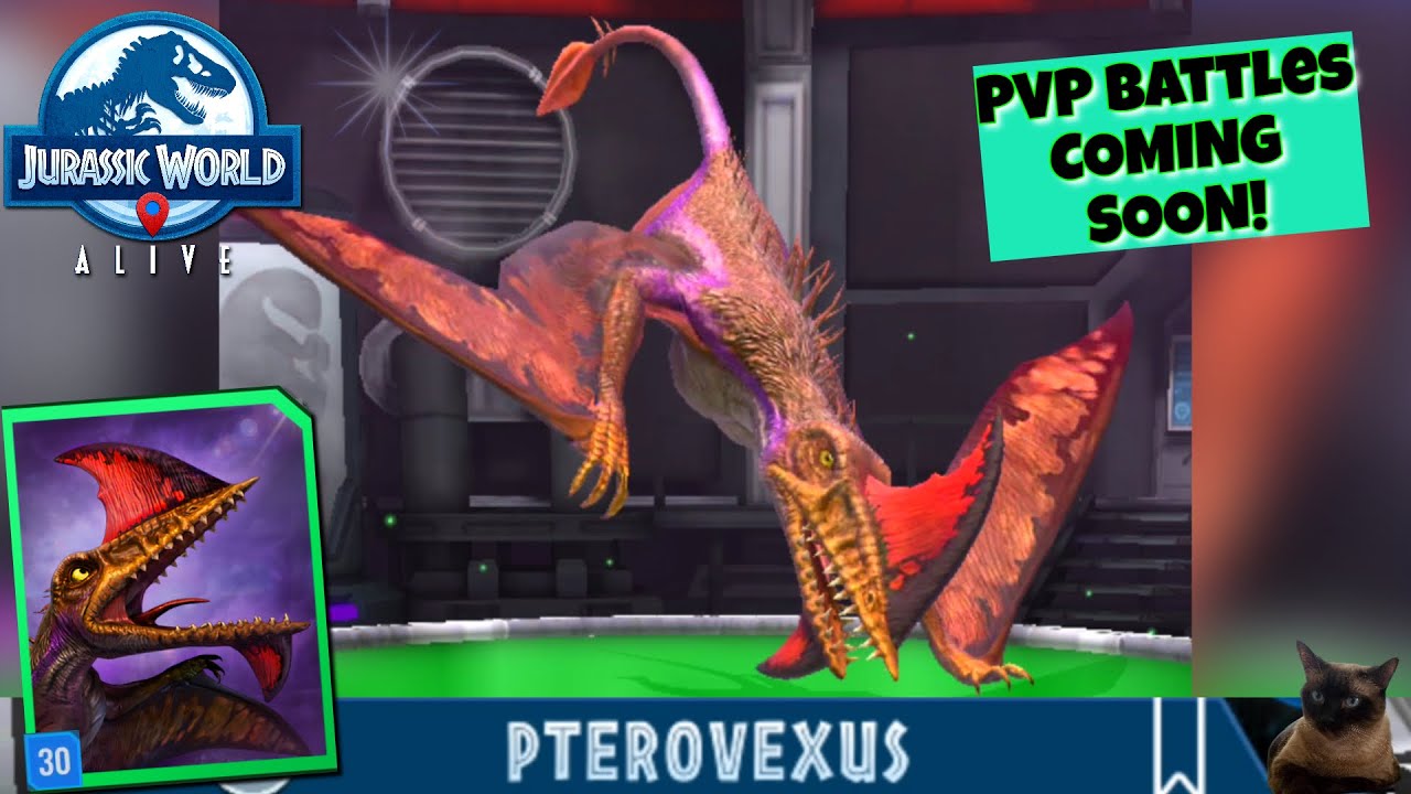 Unique PTEROVEXUS Rebalanced- FIRST LOOK! 🥳 Jurassic World Alive 3.0 ...