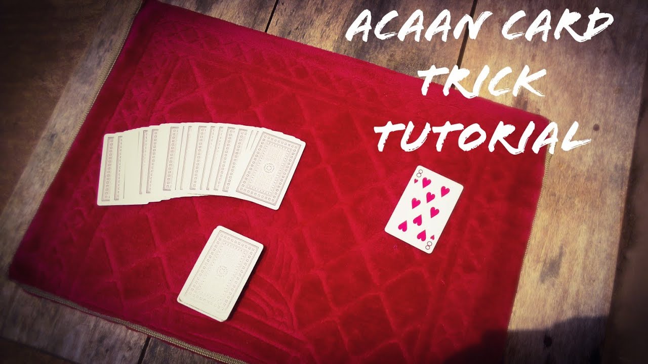 IMPOSSIBLE A CARD AT ANY NUMBER CARD TRICK TUTORIAL (ACAAN CARD TRICK TUTORIAL )Card magic ...