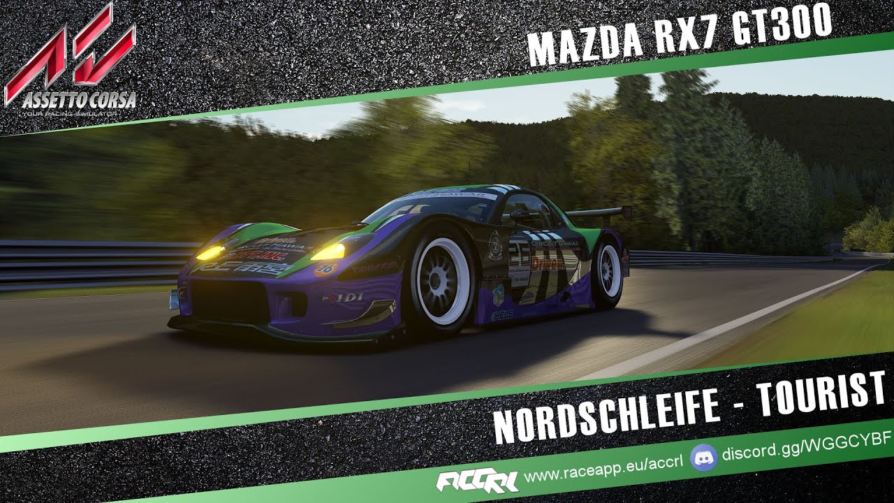 AC - Nordschleife - Mazda RX7 GT300 - YouTube