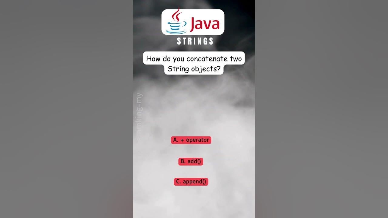 Can You Crack This Java String Quiz? - 392 | Java Strings | #java#quiz#codingchallenges# ...