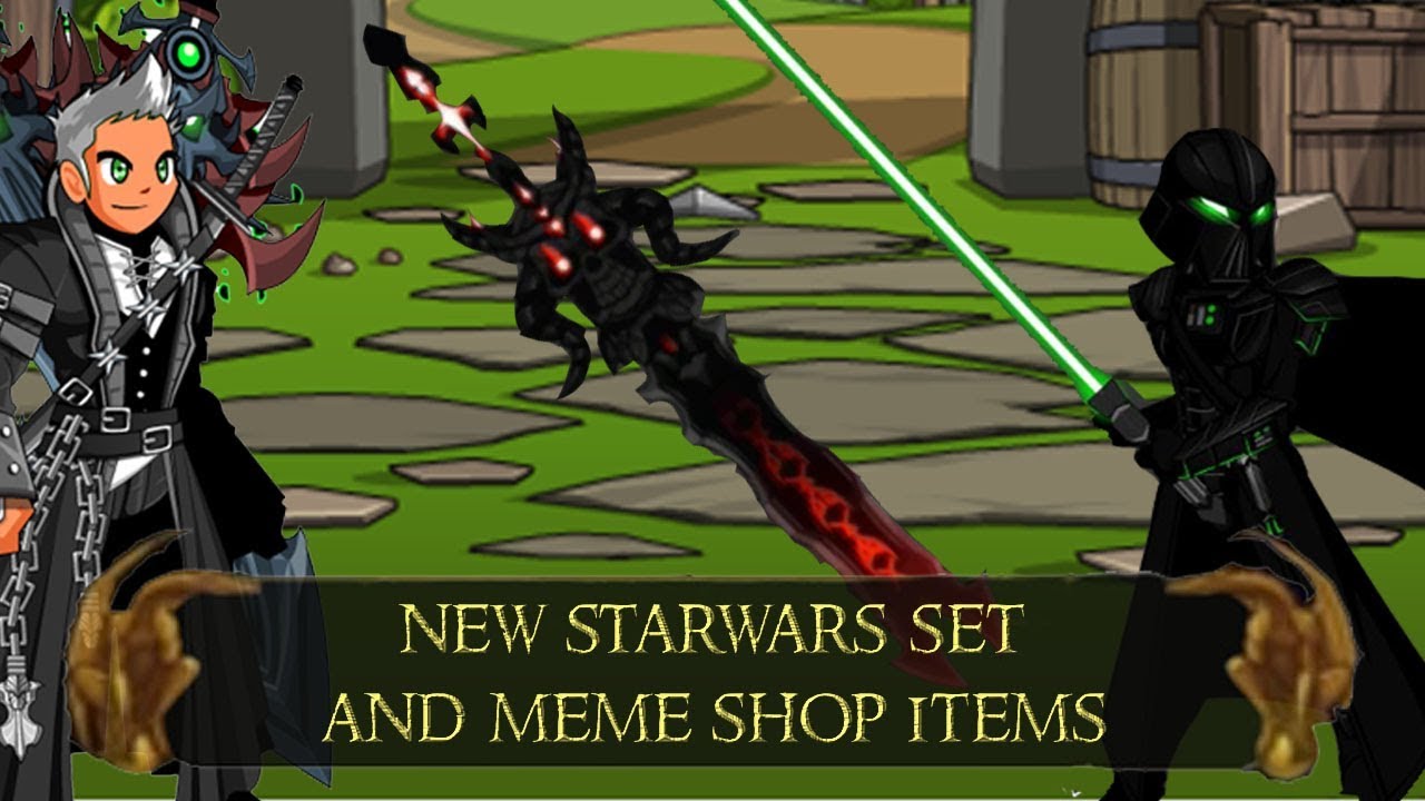 AQW New Lord J Sixth Set and Meme Shop Ideas! | Plus Proto Fiend Set ...