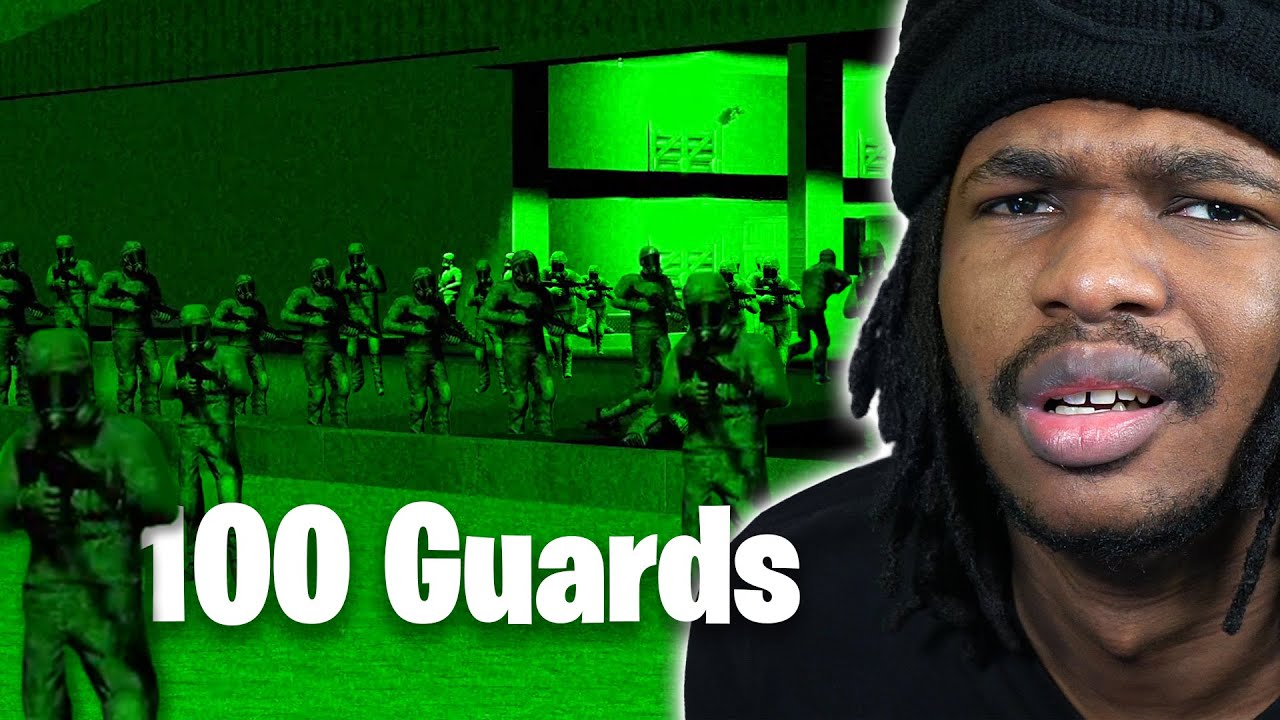 Getting Past 100 Security Guards in a BILLION Dollar Heist | Sneak ...