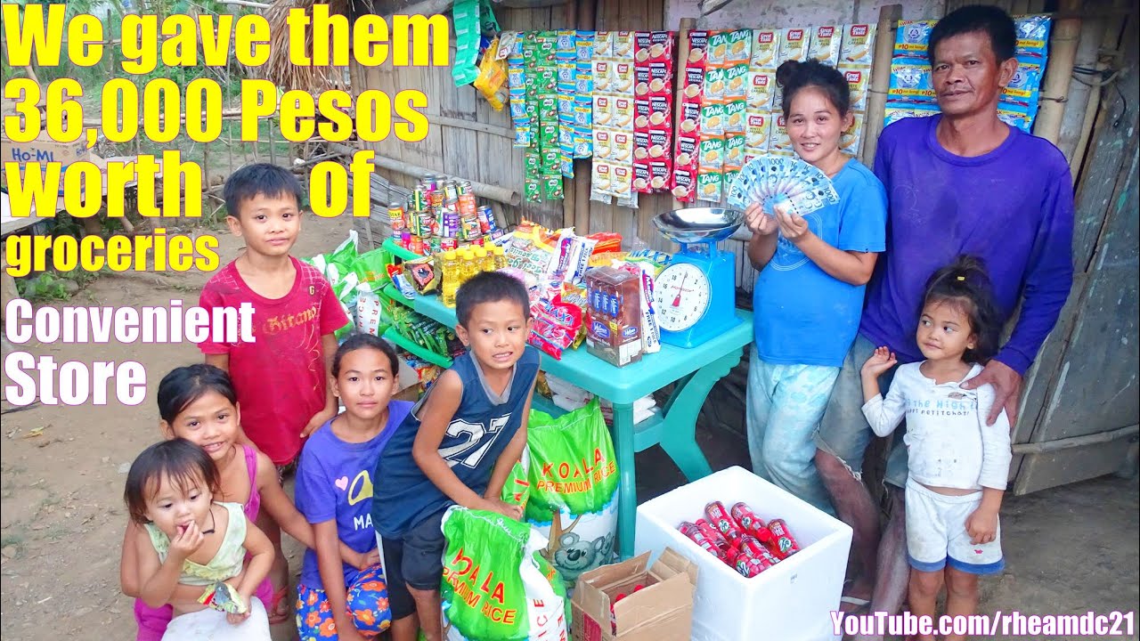 We gave This Beautiful Filipino Family a Convenient Store. We Gave This ...