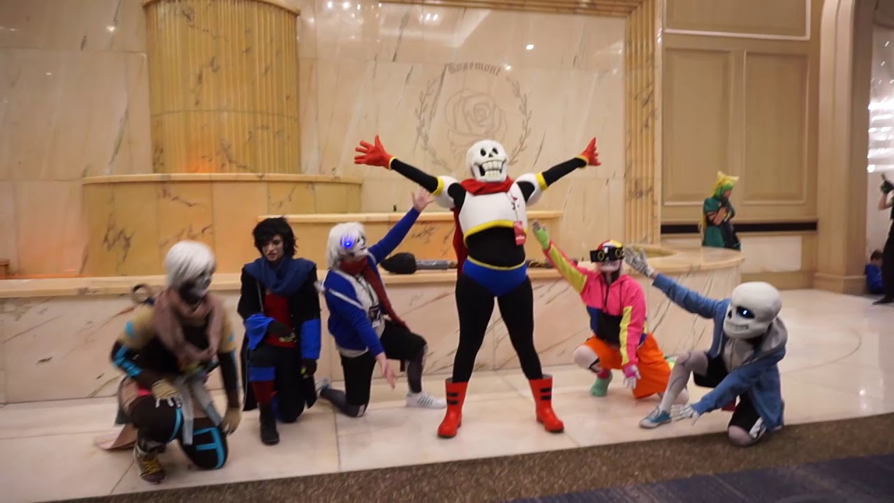 [SATURDAY] UT/DR Meetup - AMW 2019 [Undertale/Deltarune Cosplays] - YouTube