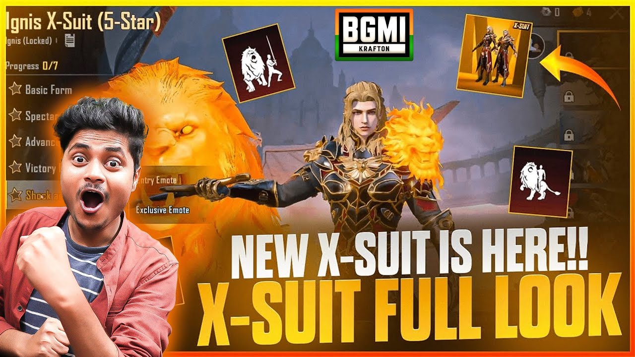 🔥 IGNIS X-SUIT | 7 STAR MAX OUT LOOK | FREE MYTHIC OUTFITS | AMR ...