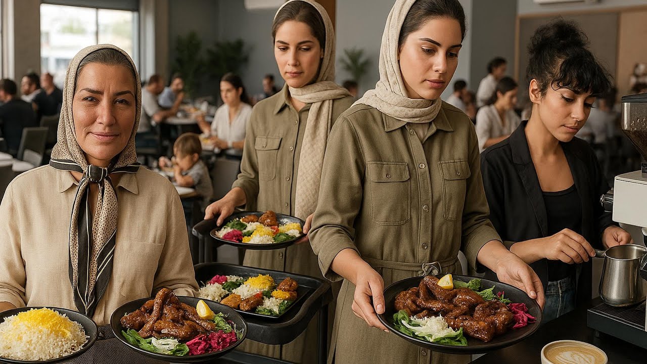 "Most Popular Persian Food Lady in Damavand 🇮🇷🔥 | Street Food Iran ...