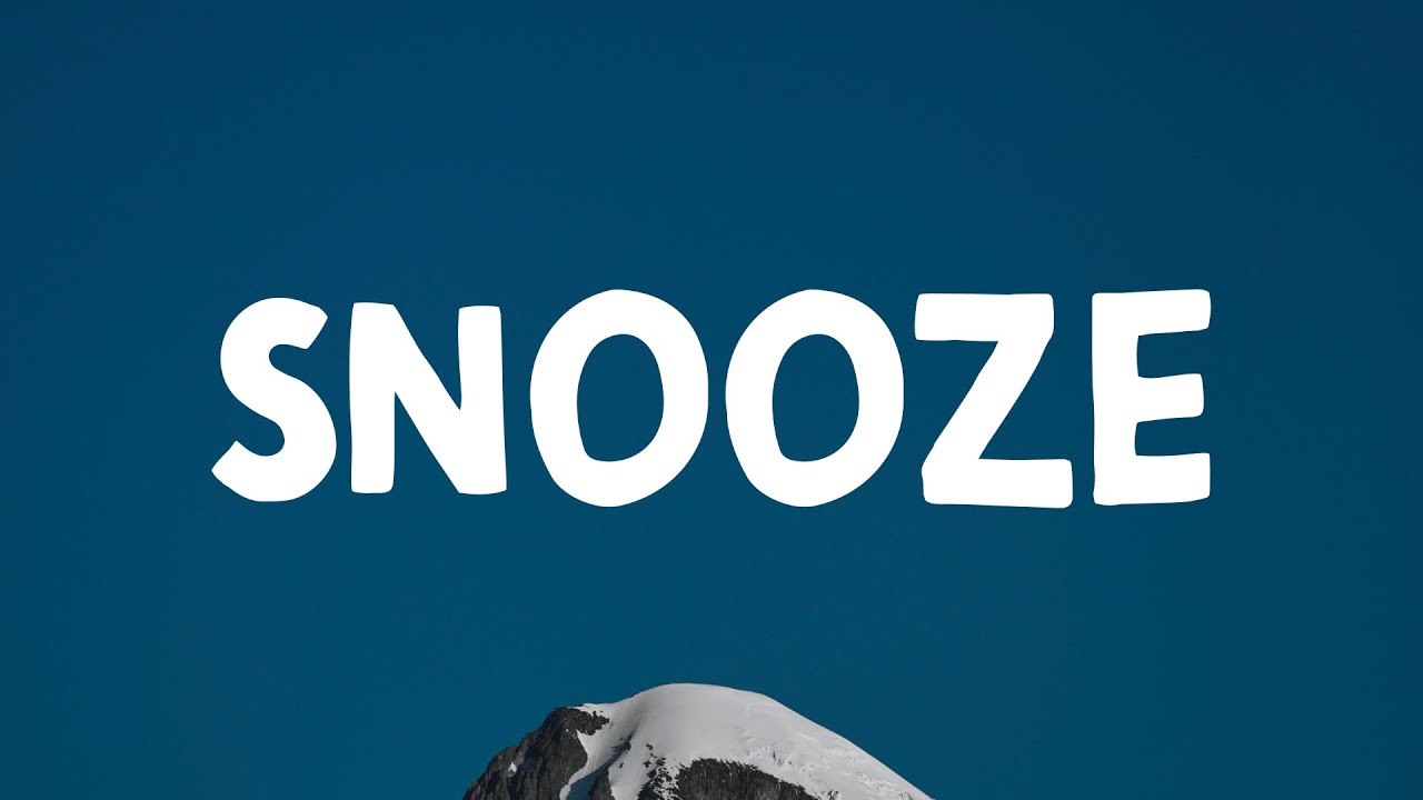 SZA - Snooze (Visualizer) - YouTube