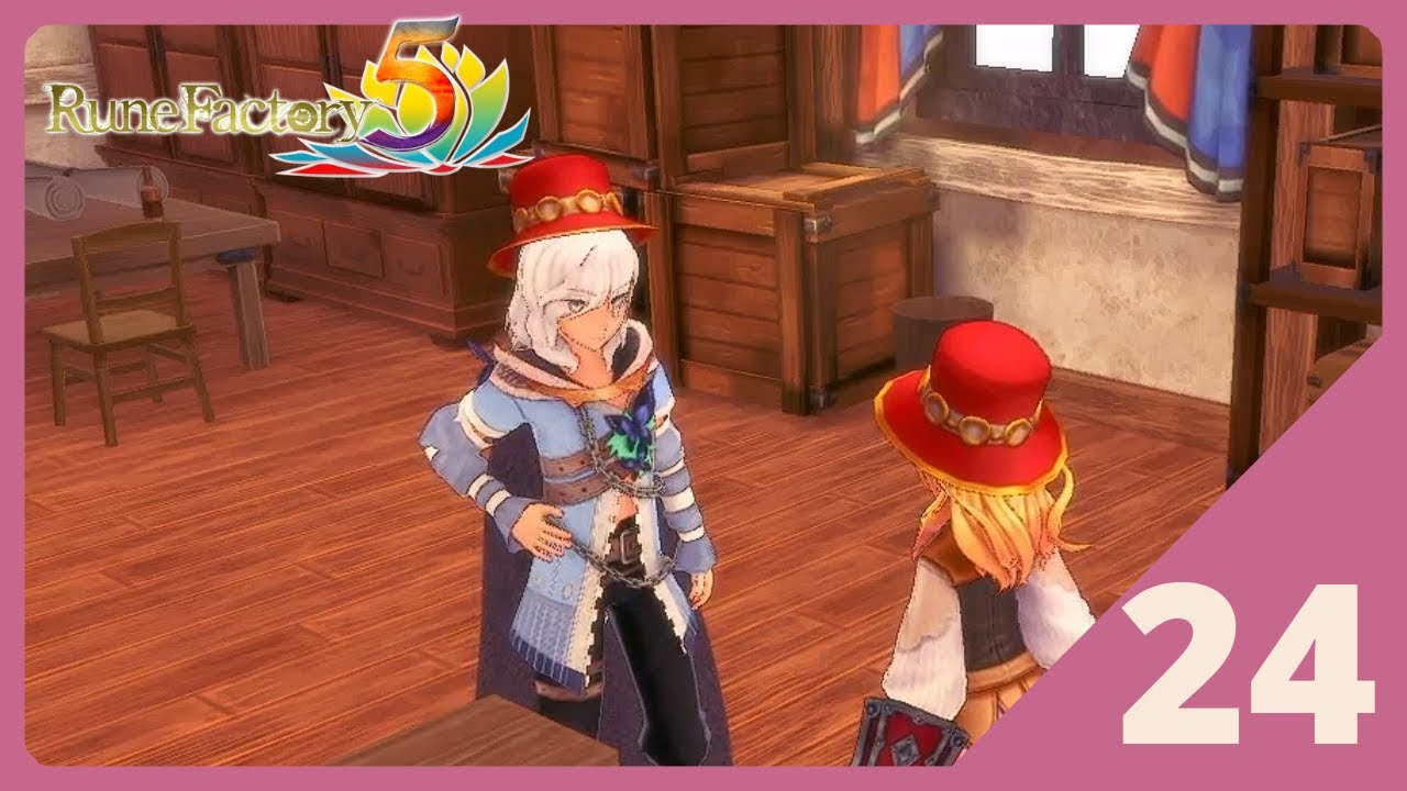 Rune Factory 5 Part 24 - Ryker's Silly Hat - YouTube