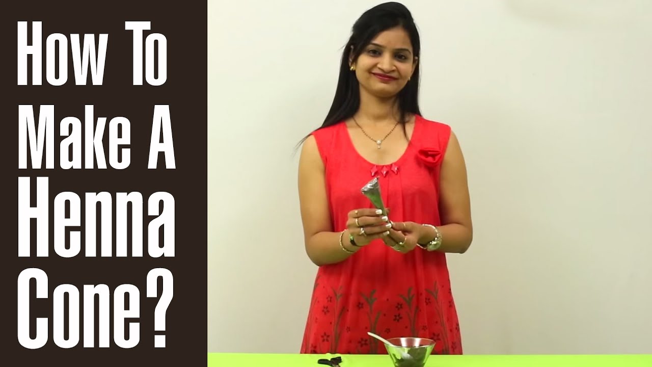 HOW TO MAKE A HENNA CONE AT HOME YouTube how-to-make-a-henna-cone-at-home-youtube