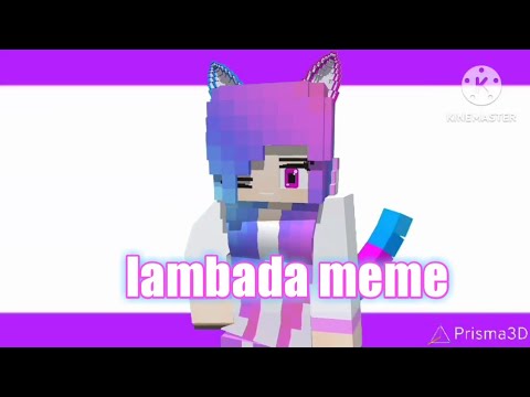 lambada meme Minecraft prisma 3d template by ...