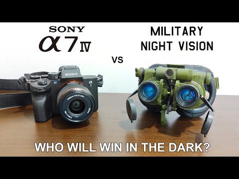 Sony A7iv & Phone Cameras vs Actual Night Vision: Can Digital Cameras ...