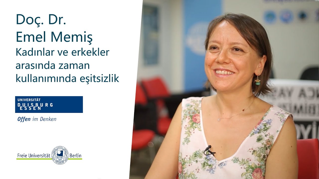 Doç. Dr. Emel Memiş | Kadınlar ve Erkekler Arasında Zaman Kullanımında ...
