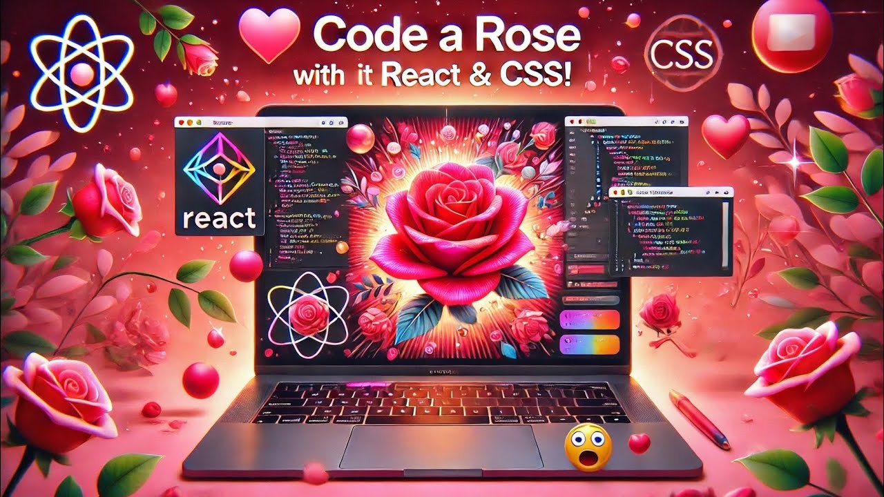 🔥 Learn React & CSS by Building a Stunning Rose Day 🌹 Special UI! 💖 ...