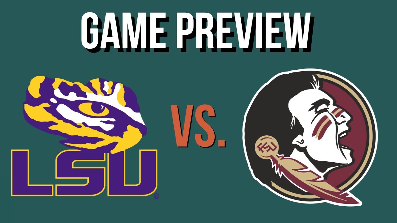 LSU vs Florida State Preview & Picks - YouTube