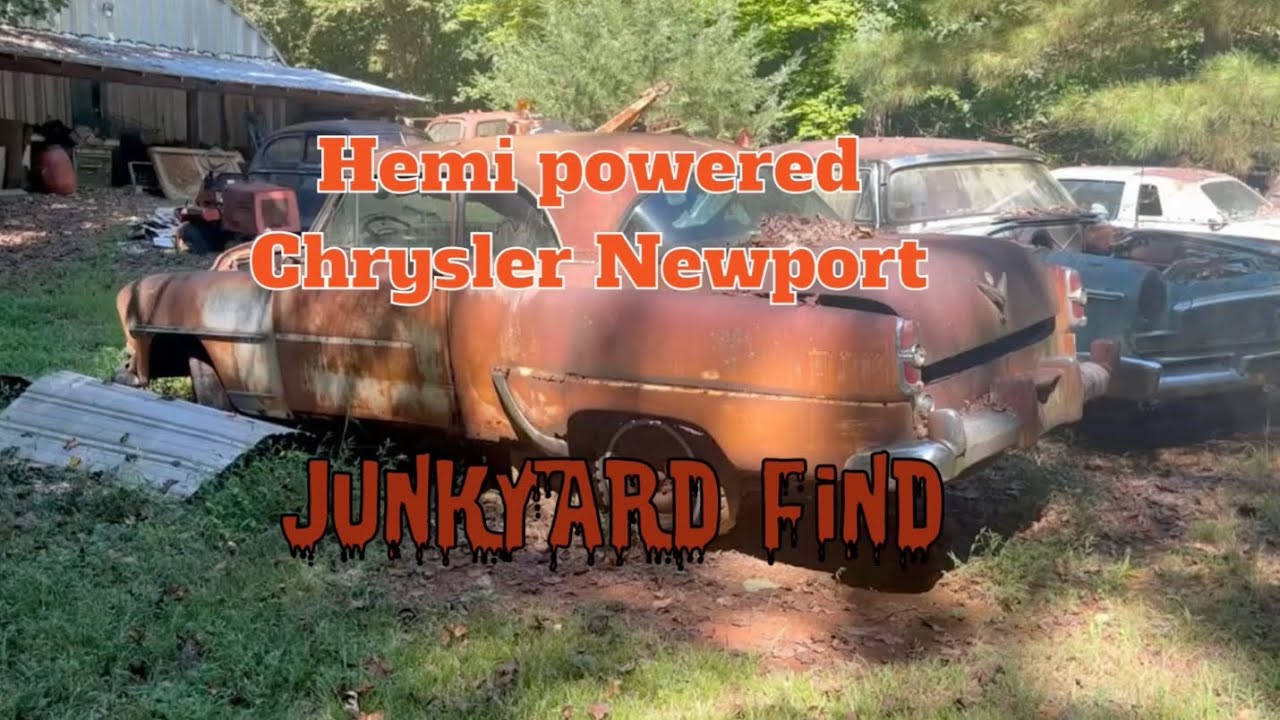 Hemi powered Chrysler Newport JUNKYARD find - YouTube