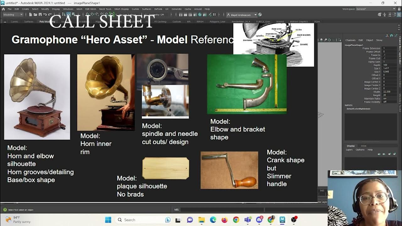 Importing Image Planes for Layout in Maya - YouTube