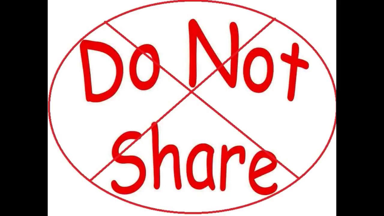 Do Not Share साझा ना करे - YouTube