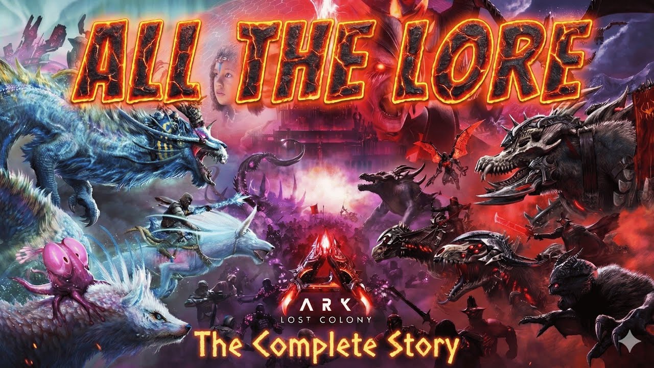 ALL LOST COLONY LORE | ARK SURVIVAL ASCENDED - YouTube