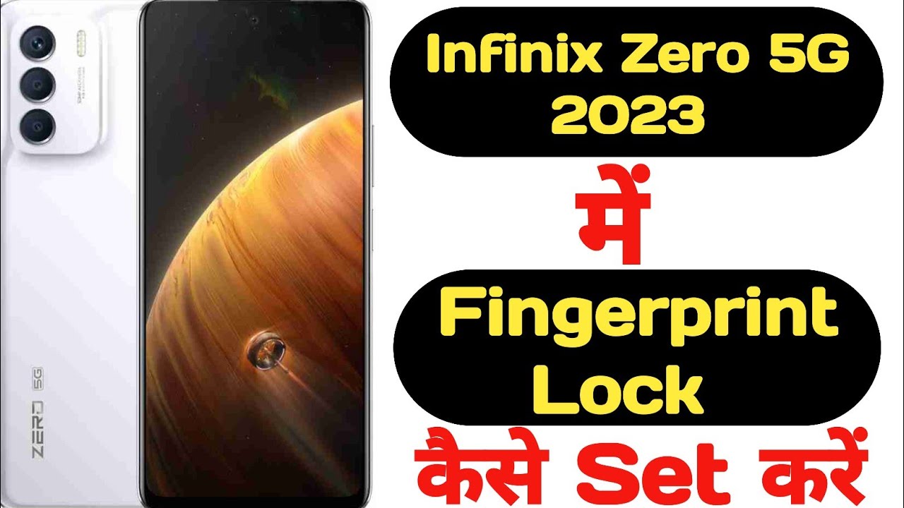 How to set fingerprint lock in Infinix Zero 5G 2023 || Infinix Zero 5G ...