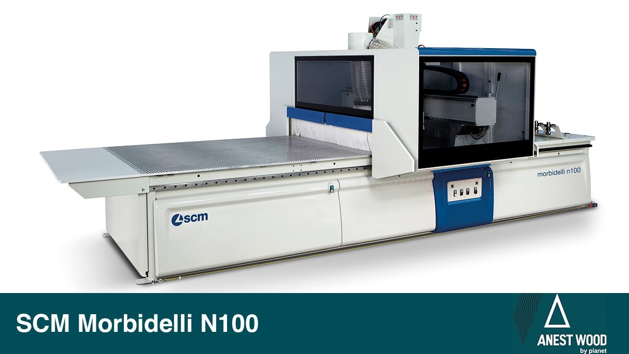 SCM Morbidelli N100 - Nestinges CNC megmunkáló központ - YouTube