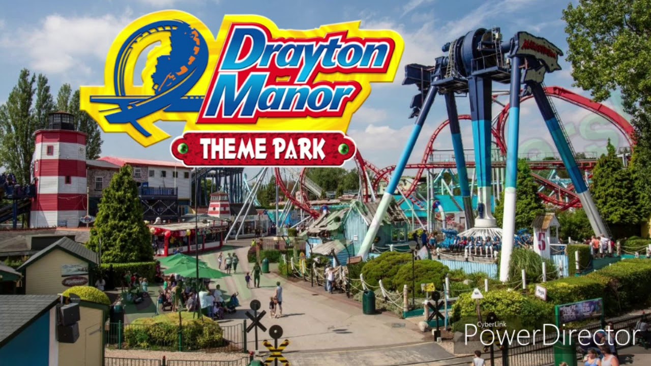 Roller Coasters at Drayton Manor! - YouTube