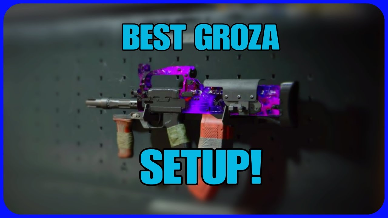 The BEST GROZA SETUP.. FAST KILLING! (BEST GROZA CLASS SETUP) - COLD ...