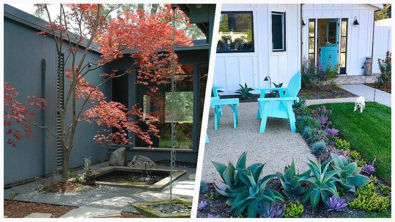 75 Affordable Turquoise Landscaping Design Ideas You'll Love ⭐️ - YouTube