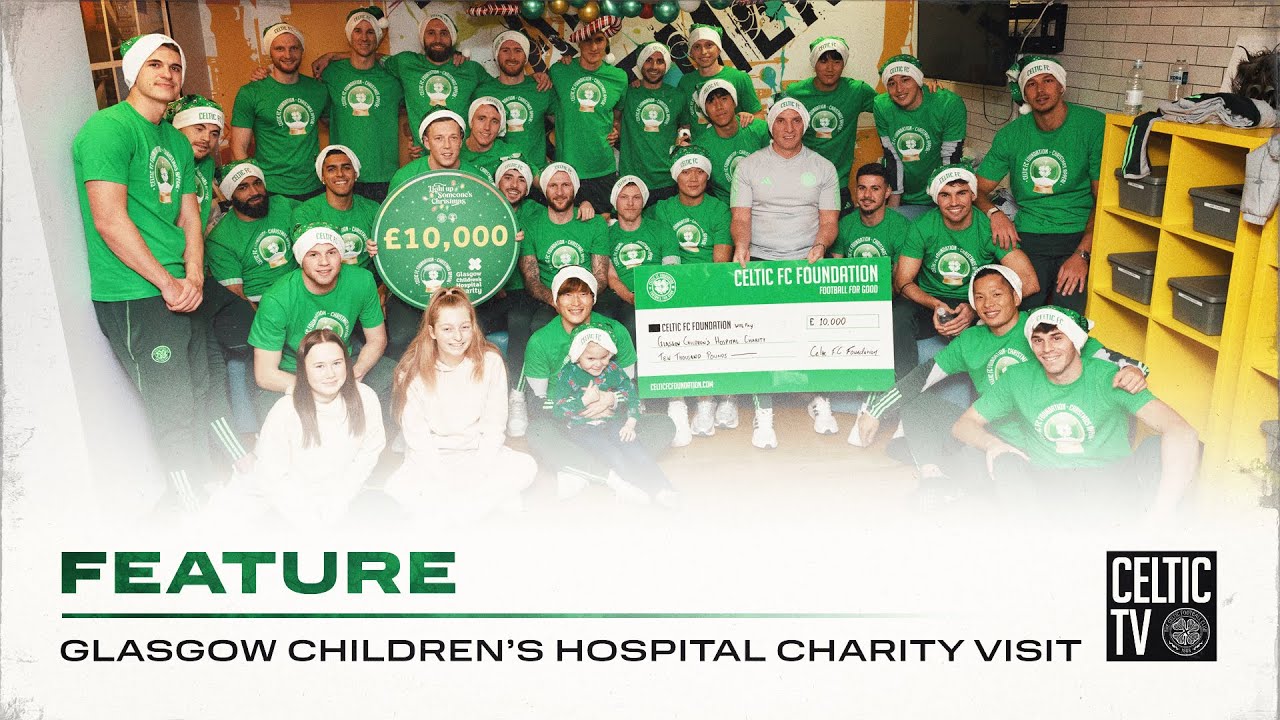 Celtic Squad brings Christmas Cheer to Kids through Annual Hospital ...