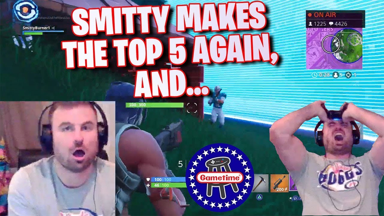 Smitty Makes It All The Way To The End Of A Solo Fortnite Match...Again ...
