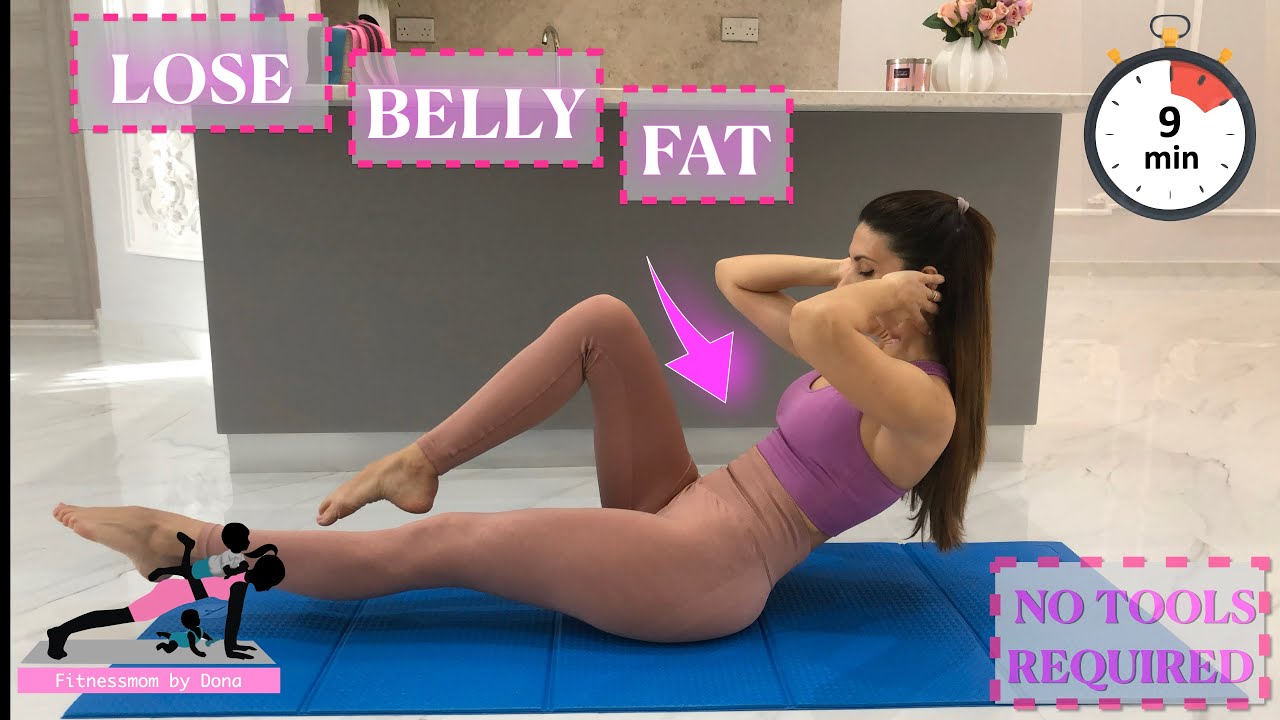 Best exercises to LOSE BELLY FAT in 7 days! Beginner abs workout for a SLIM WAIST! - YouTube