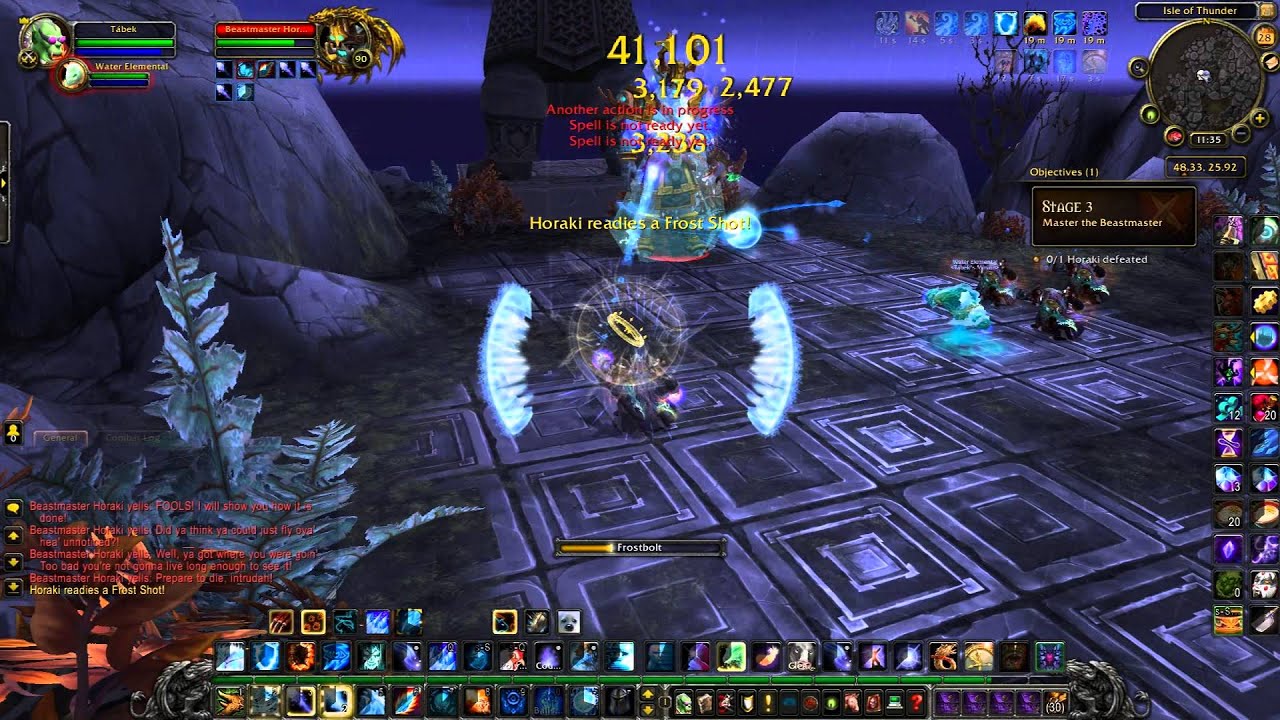 WoW Patch 5.2: Isle of Thunder Stage 4 Solo Scenario - YouTube