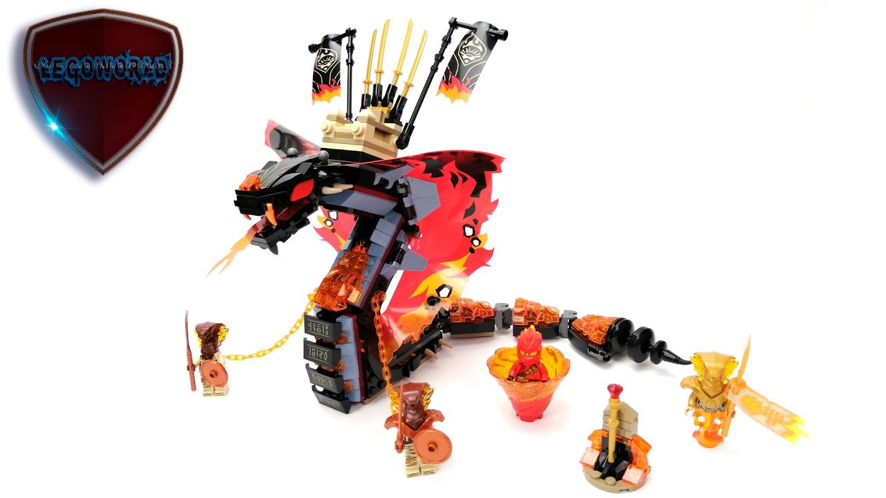 LEGO NINJAGO 70674 Fire Fang - YouTube