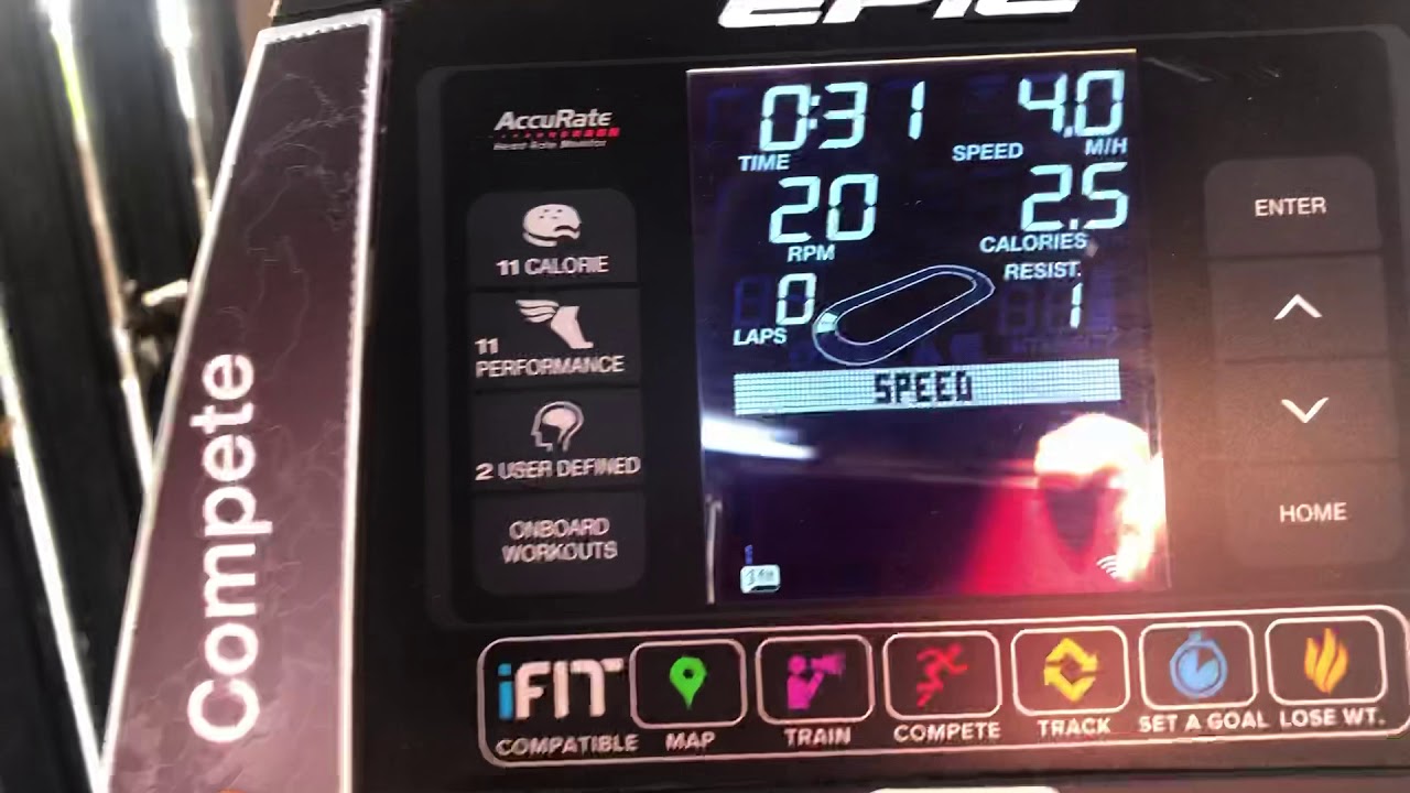 Epic A17 u, exercise bike - YouTube