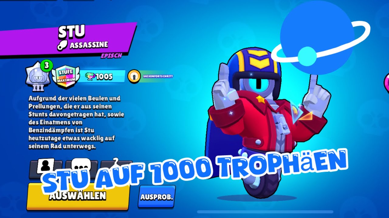 Stu auf 1000 Trophäen - YouTube