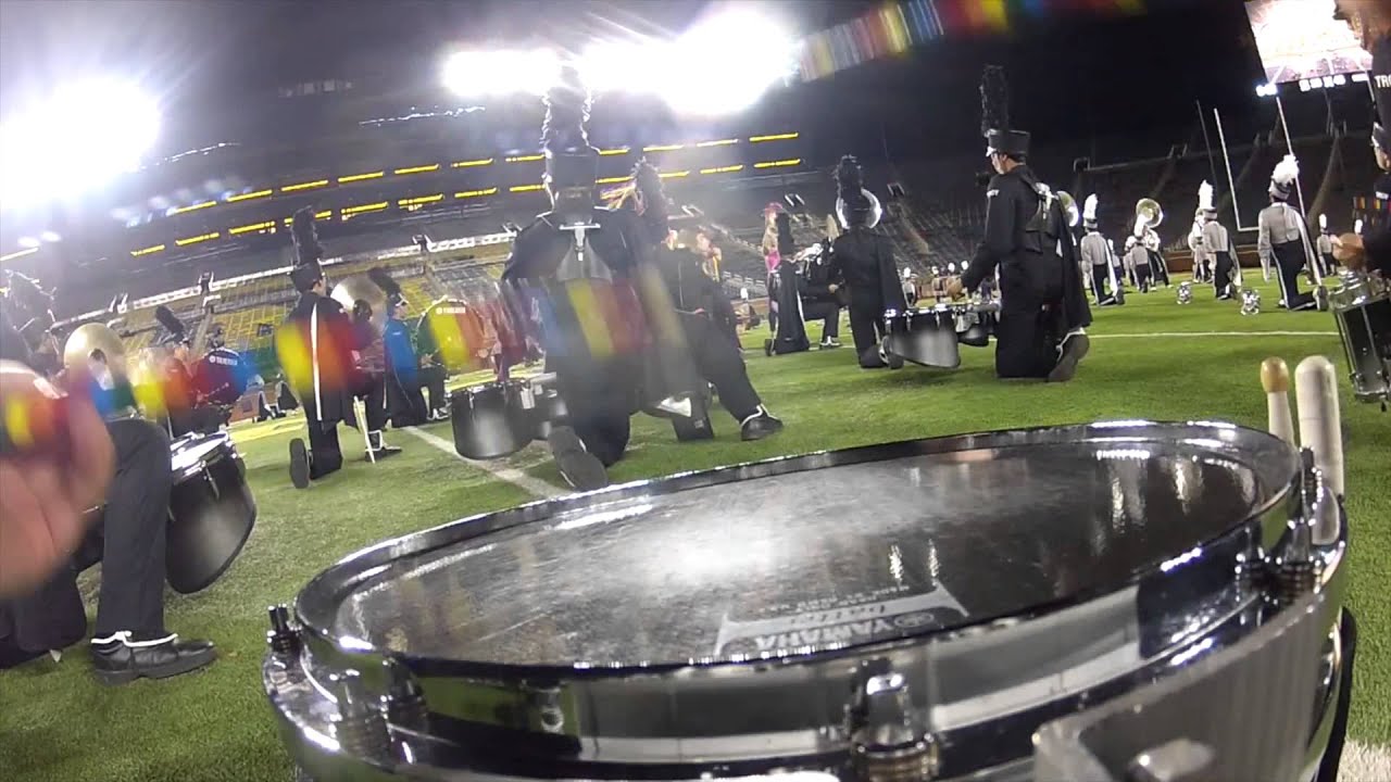 Troy Colt Marching Band Big House Invitational GoPro - YouTube