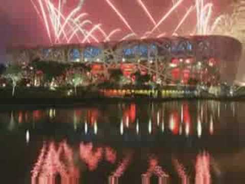 Inauguración Olimpiadas Pekín 2008 - YouTube