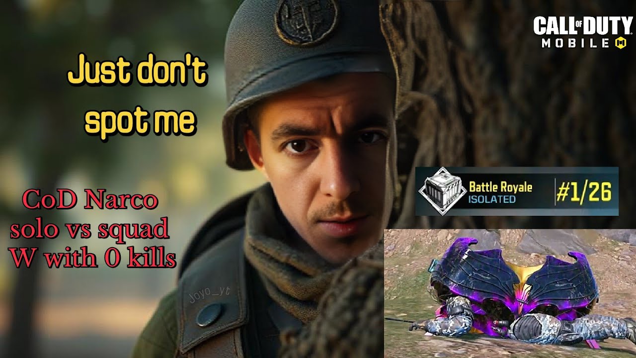 CoD Narco once again zero kills challenge then this happened 🤯| CoD Narco challenge | CoD Narco ...