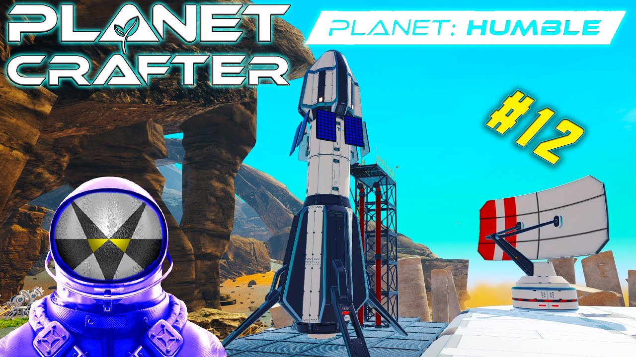 Planet Crafter - Humble DLC - EP12 - Five Rockets & a Multiplier - YouTube