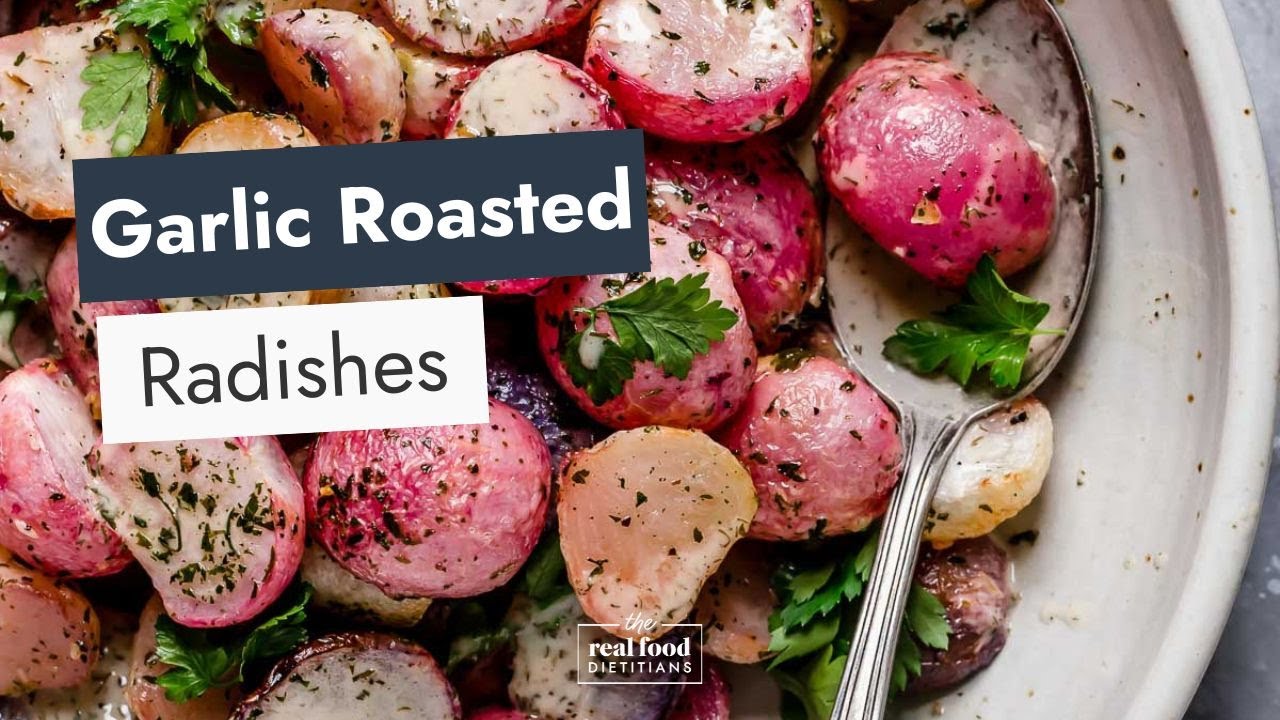 Garlic Roasted Radishes - YouTube