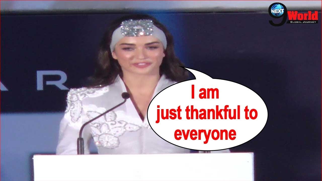 Amy Jackson Interview at 2.0 Launch: Actress Speaks on her experience ...