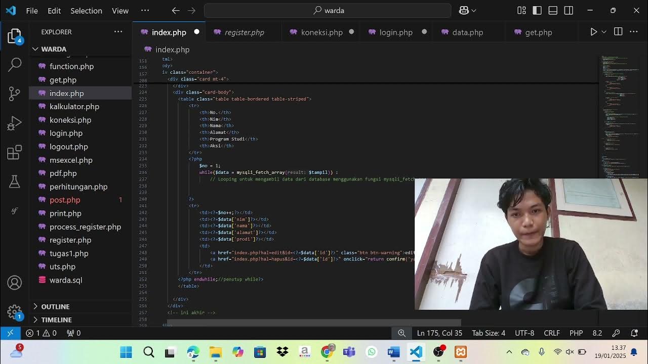 Projek Uas Pemrograman Web - YouTube