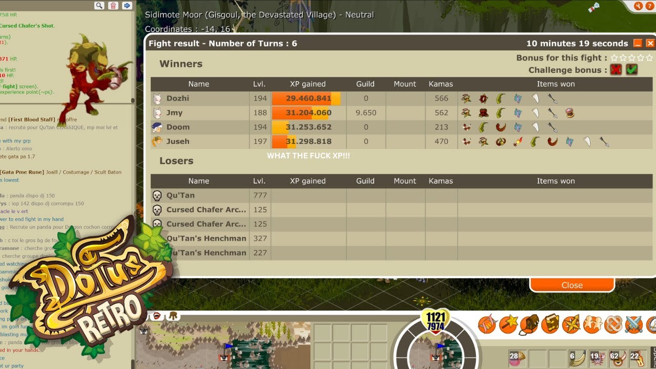 RETRO TEMPORIS 3 - QU'TAN DJ FULL RUN (196 Cha/Int Sac PoV) Ft. Dozhi [DOFUS] - YouTube