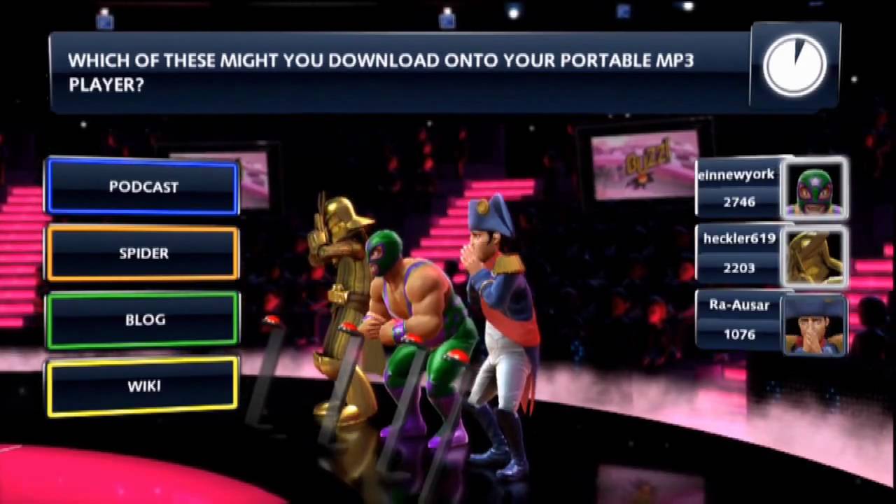 PlayStation Home Buzz! Quiz TV Show Ep 3 - YouTube