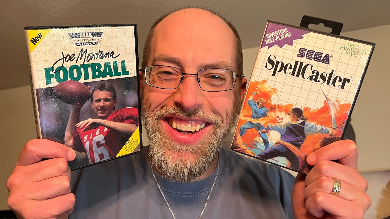 The Great Sega Master System North American Game Hunt - Episode 13 (Montana Football ...