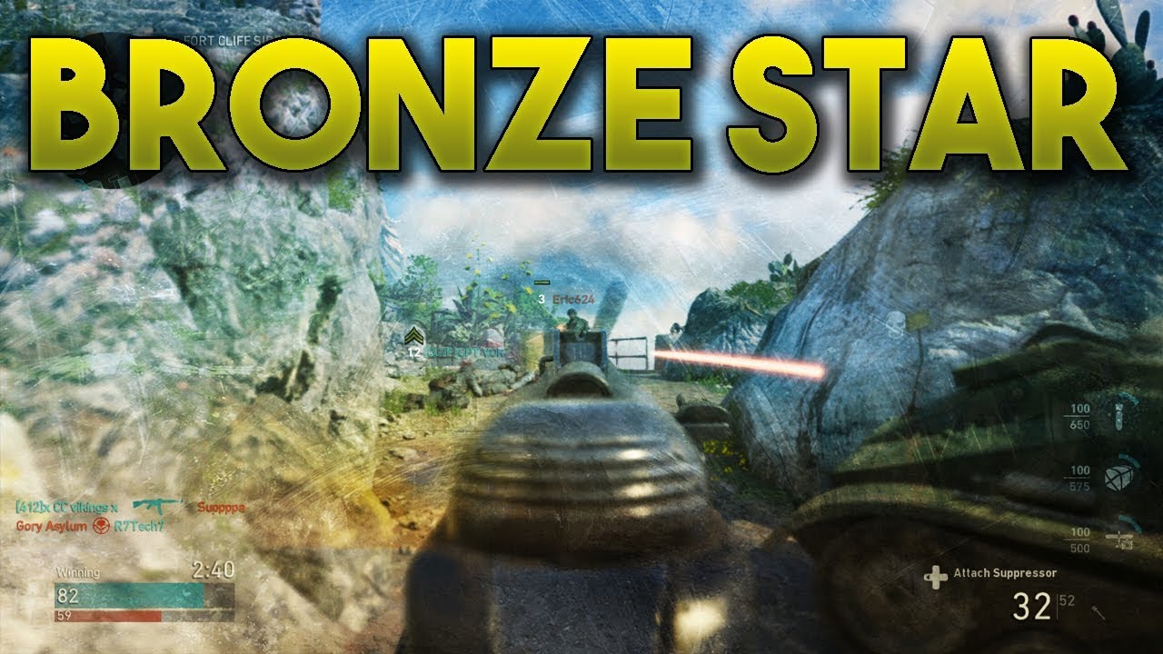 COD WW2 - Getting a Bronze Star in WW2 (COD WW2 Gameplay) - YouTube