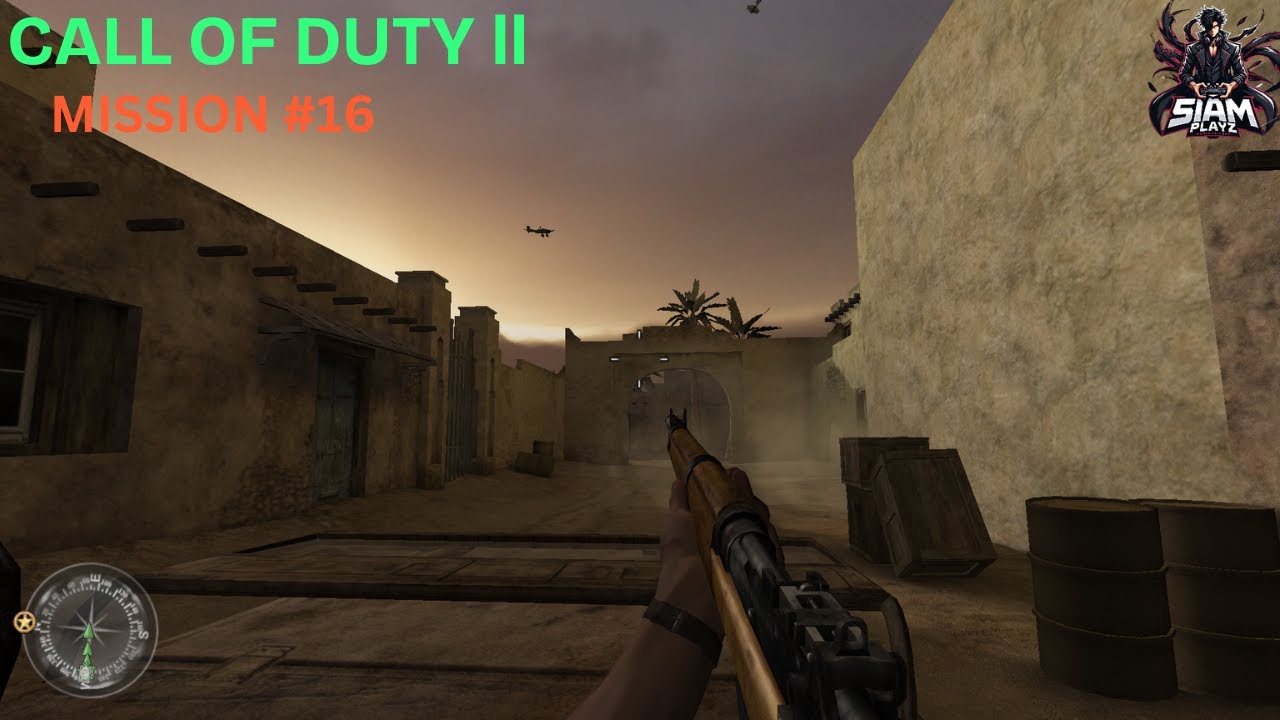 Call of Duty 2 Walkthrough Gameplay (MISSION 16) | Assault on Matmata ...