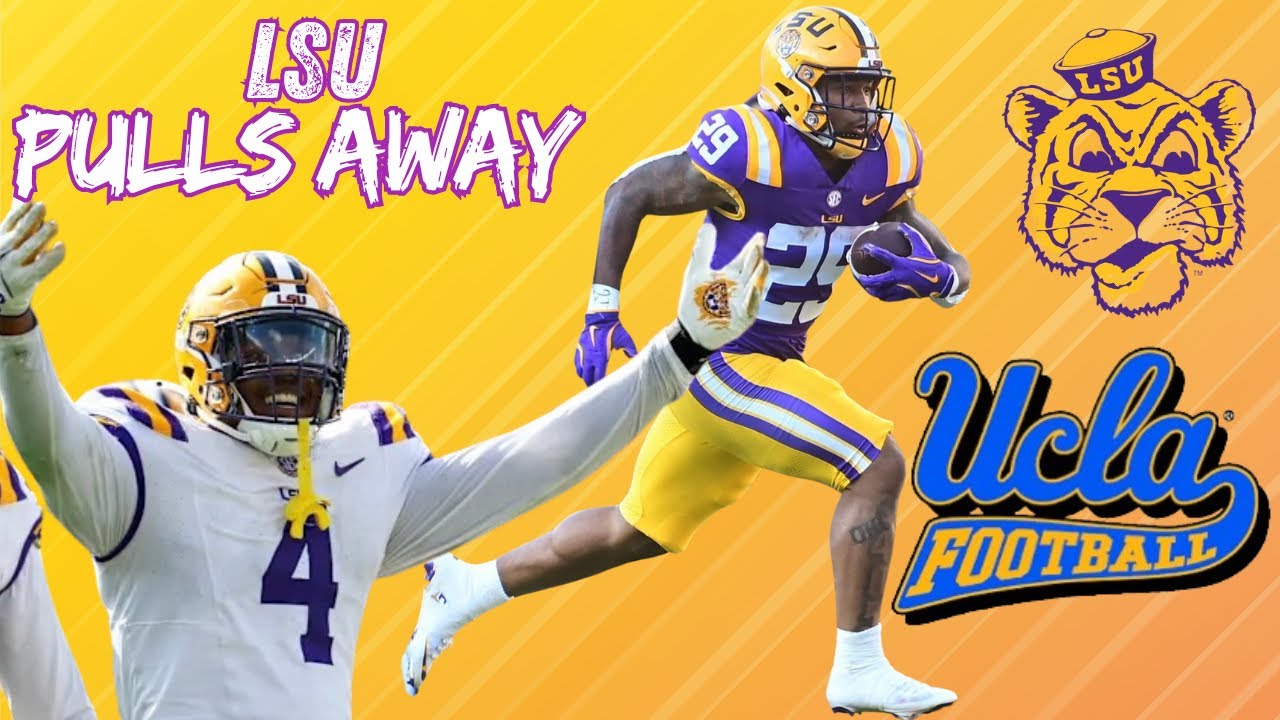 LSU PULLS AWAY FROM UCLA MOVES TO 3-1 - YouTube