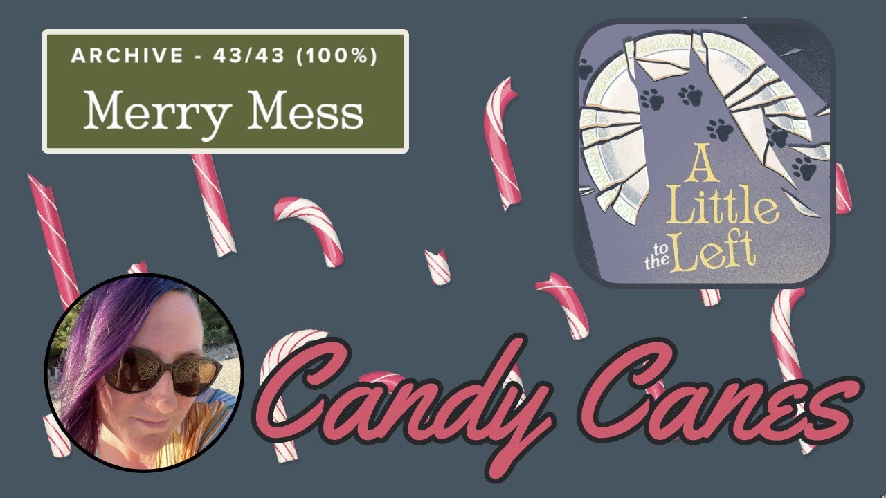 Archived Puzzles: Merry Mess - Candy Cane Solution! | A Little to the ...