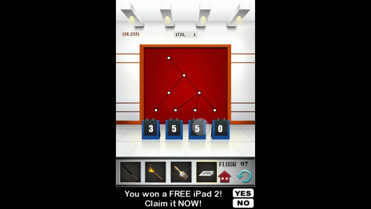 Floor 97, 100 Floors! Game Walkthrough / Level Solution Apple and ...