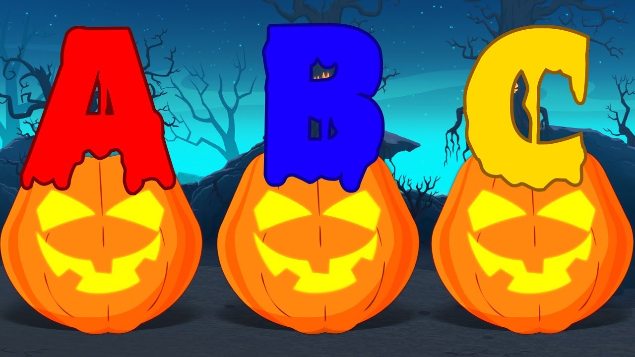 Pumpkin ABC Song | Scary Nursery Rhyme | Halloween Music for Kids - YouTube